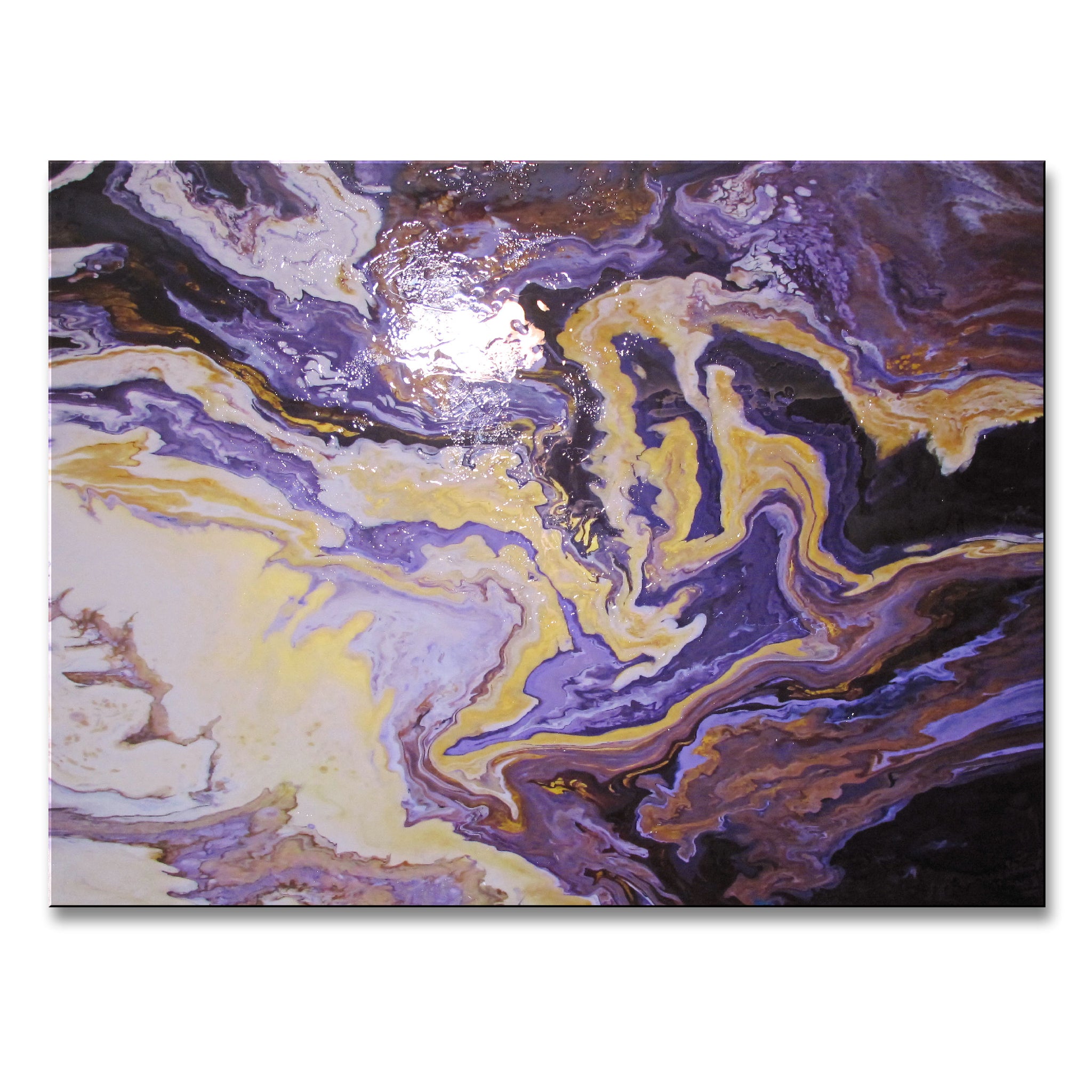 VIOLET FUSION - Resin Coated Limited Edition – ELOISE WORLD STUDIO